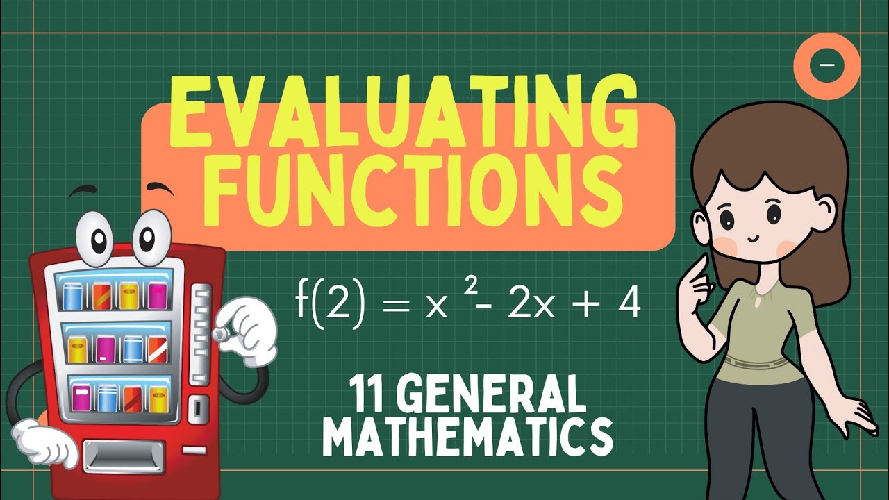 Evaluating Functions | Grade 11 General Mathematics (1st Quarter) - YouTube