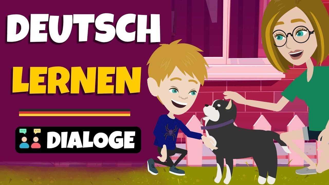 Deutsch lernen mit dialogen A1-A2| Learn German with Dialogues A1 A2| Basic German conversation ...