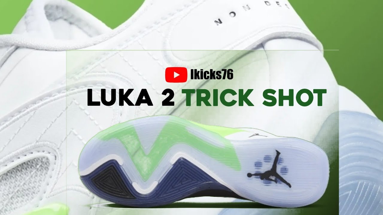 Luka Doncic Jordan Luka 2 "Trick Shot" Detailed Look - YouTube
