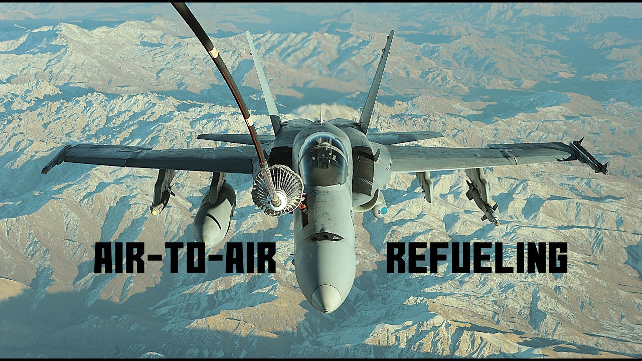 DCS Air to Air Refueling in the F/A 18C - YouTube