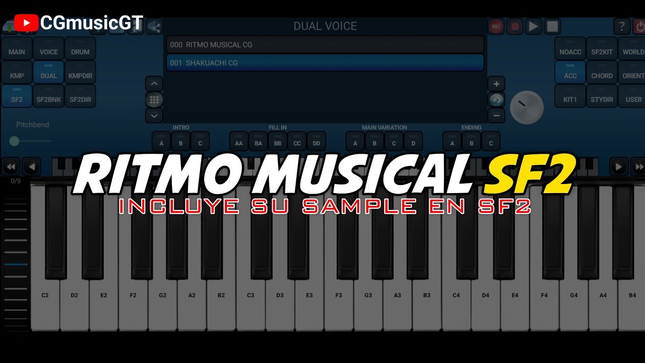 Ritmo Musical 001 | En Formato Sf2 😱 - YouTube
