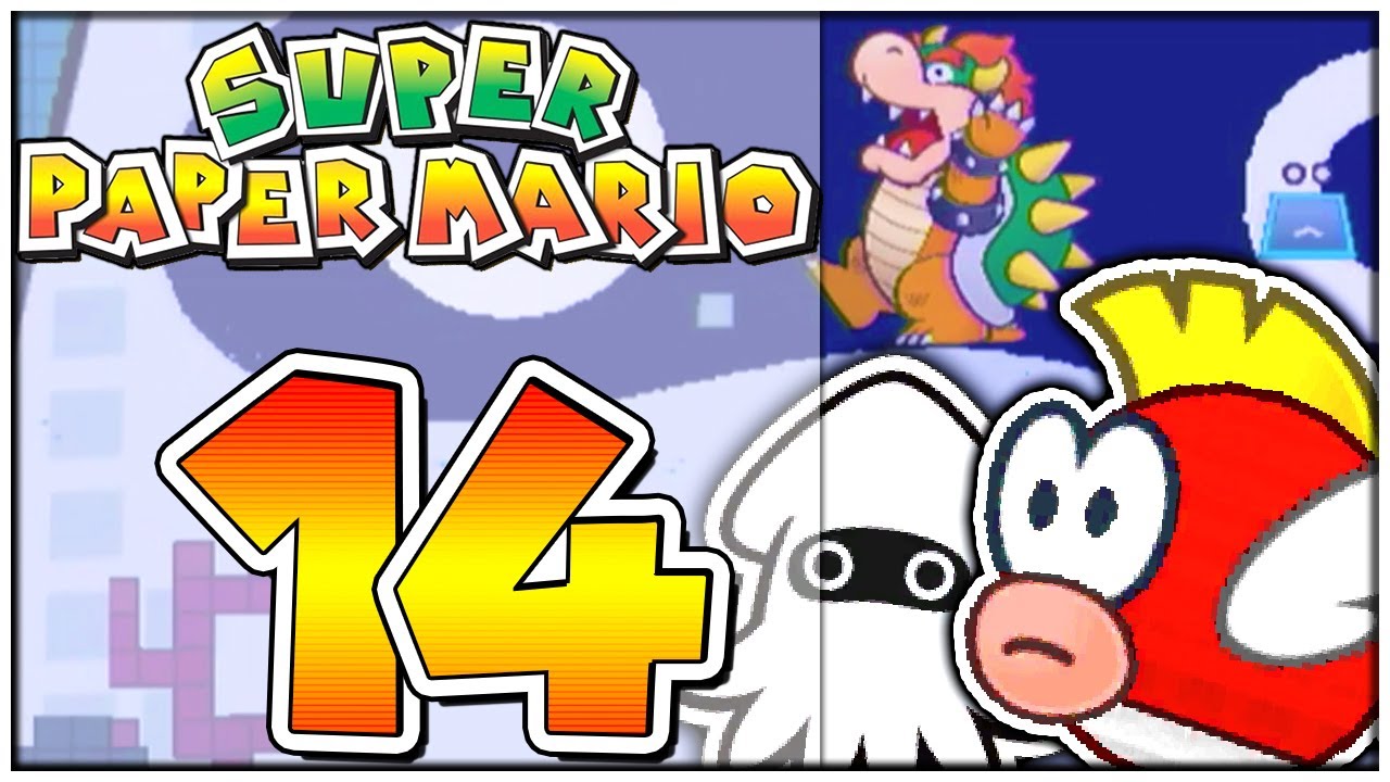 SUPER PAPER MARIO Part 14: PIXL STAMPFO & MEGA-BLOOPER Ahoi! - YouTube