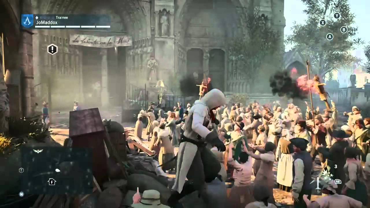 Assassin's Creed Unity Glitches/Bugs - YouTube