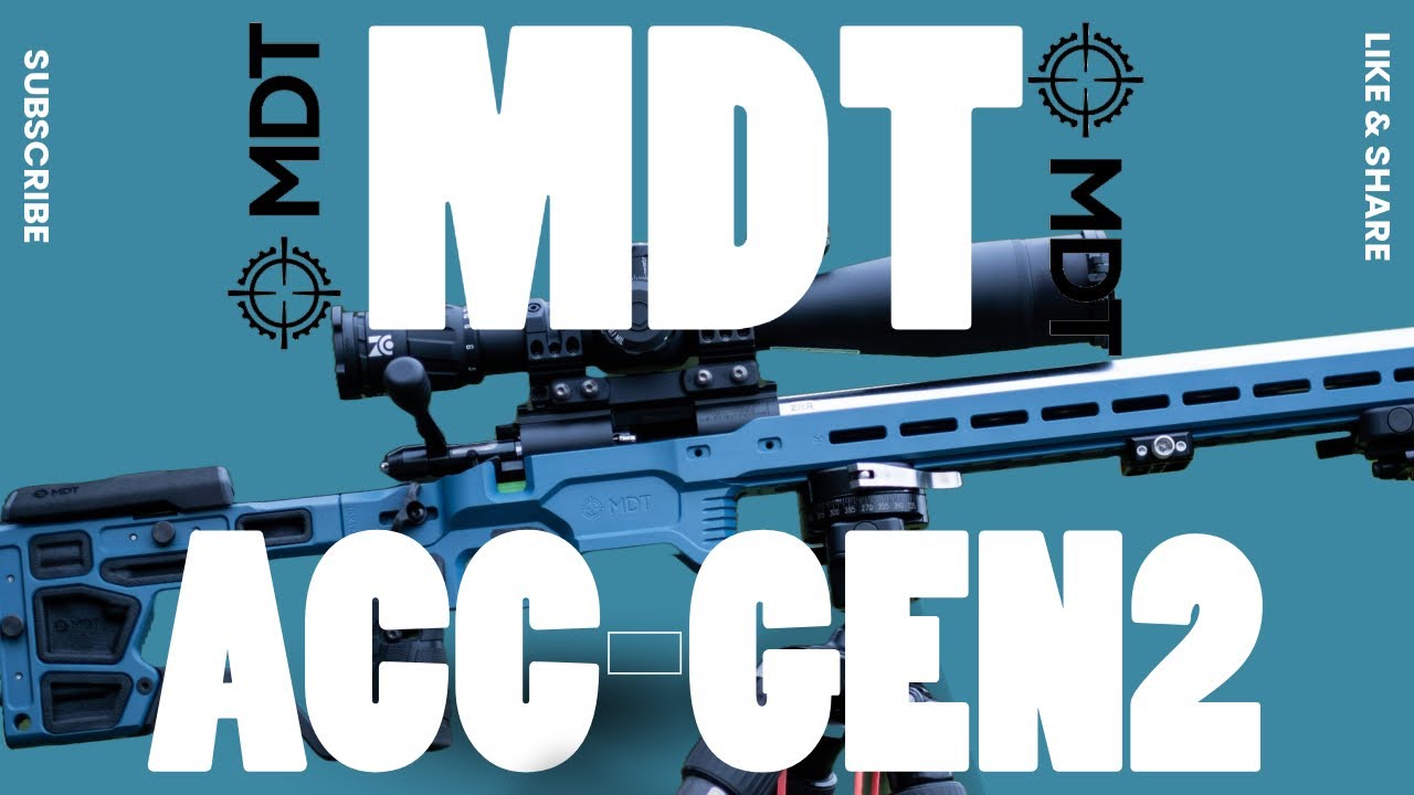 The MDT ACC Gen 2 | The Ultimate Long Range Precision Rifle Chassis ...
