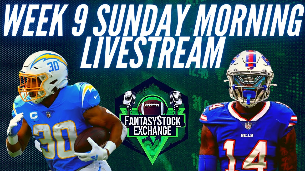 Week 9 Start & Sit Livestream - 2021 Fantasy Football - YouTube