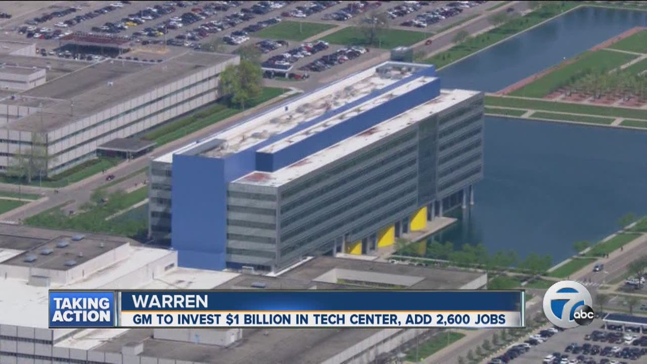 GM's billion dollar investment in Warren - YouTube