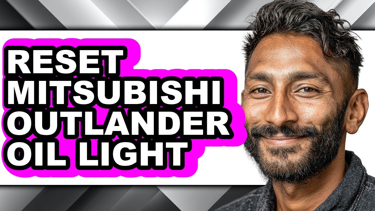 How to Reset Mitsubishi Outlander Oil Light (Only Way) - YouTube