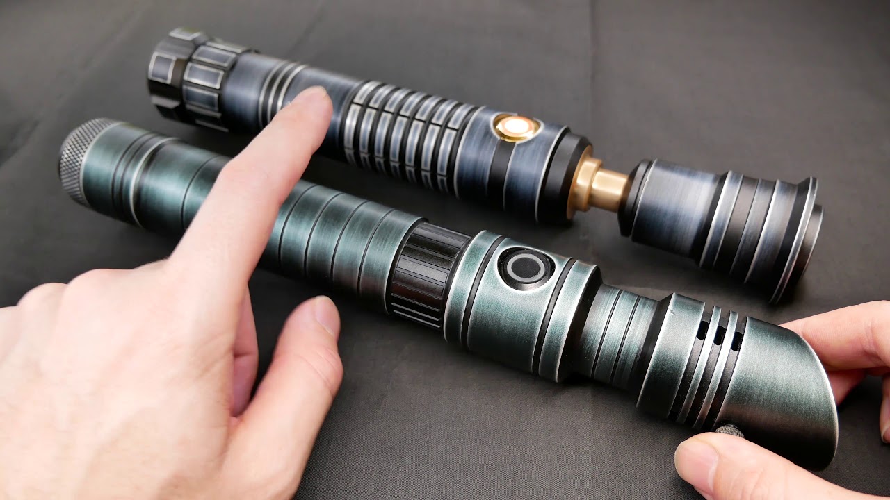 Sabertrio Aeryn and Skylar side by Side Comparison. - YouTube