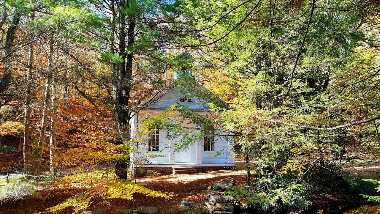 1878 CHAPEL AND WATERFALL - HICKORY RUN SP, PA - YouTube