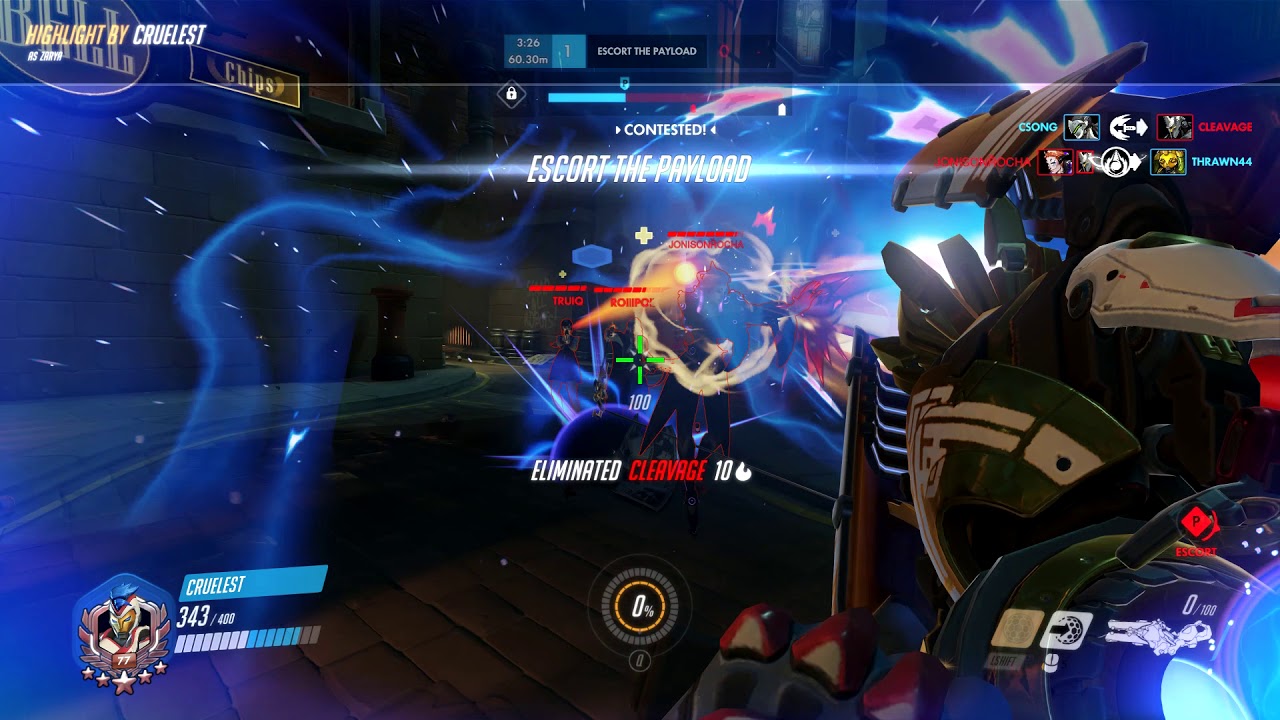 Overwatch | Zarya's Team is Too Heavy - YouTube