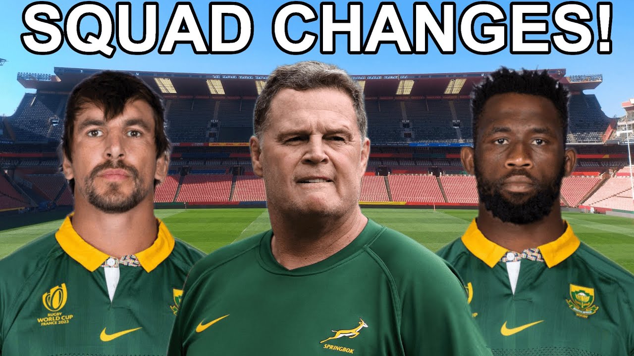 RASSIE MAKES CUTS! SPRINGBOKS Squad ANNOUNCED for RUGBY CHAMPIONSHIP ...