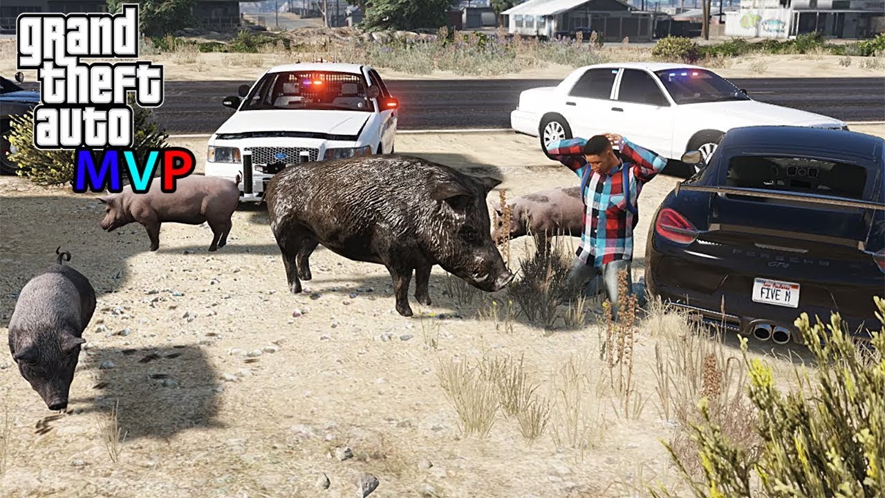 Arresting Civilians as Pigs - GTA 5 RP(COP) MVP 25 Roleplay - YouTube