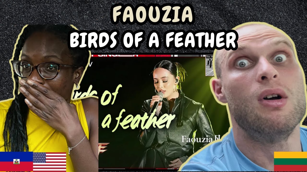 REACTION TO Faouzia - Birds Of A Feather (Live on The Next Singer EP03 ...