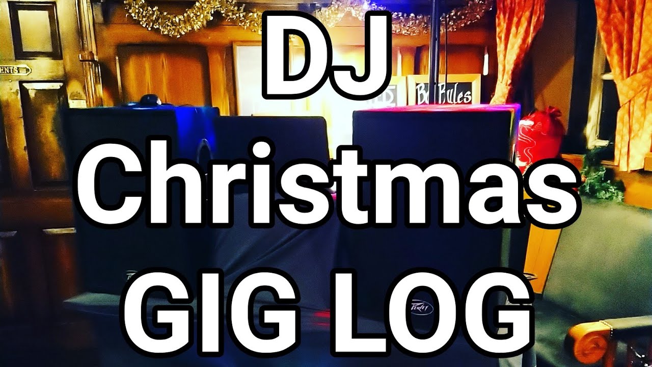 DJ CHRISTMAS PARTY GIG LOG VLOGMAS LETS SWING A CAT - YouTube