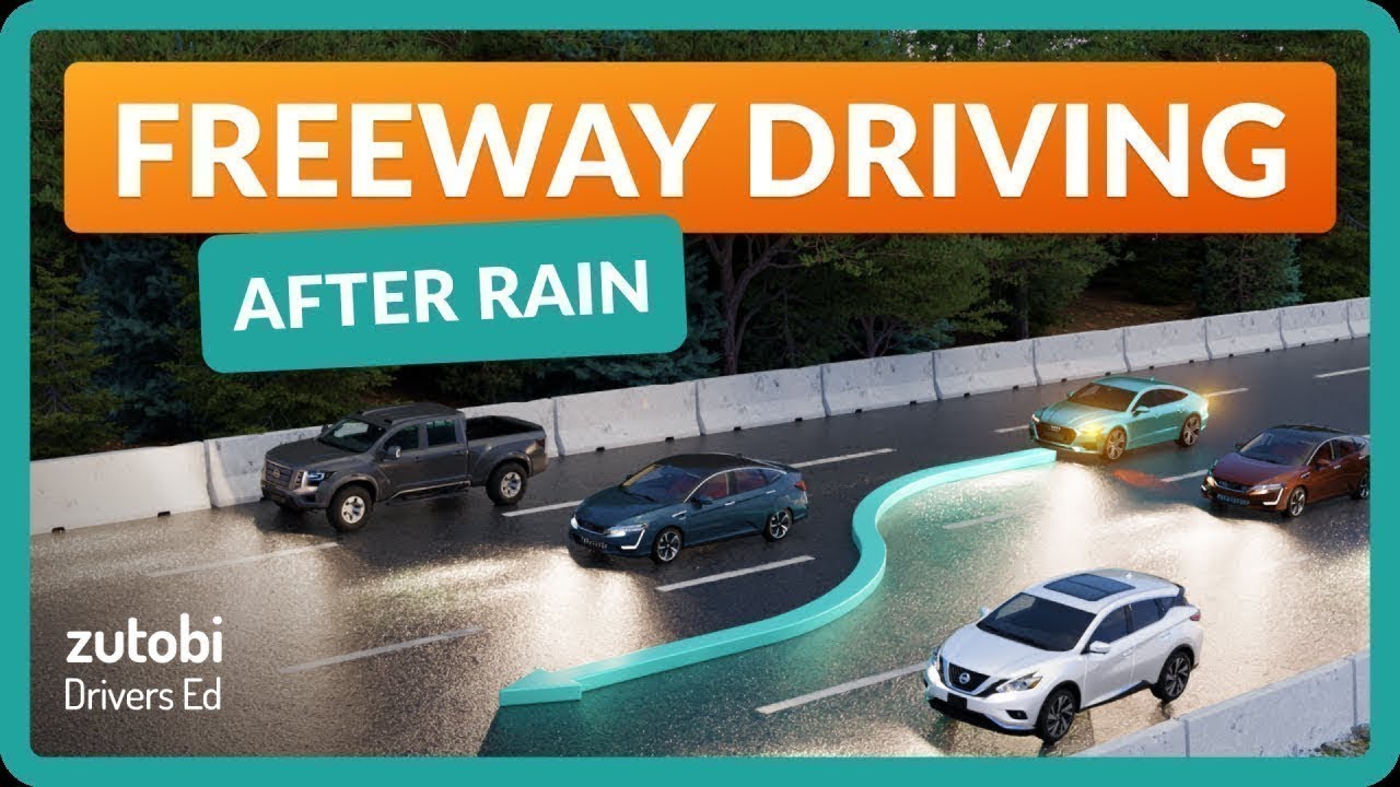 Driving on the Freeway After Rain - How to Stay Safe - YouTube