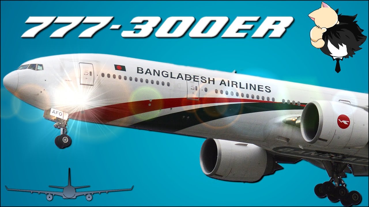 Biman Bangladesh Airlines Boeing 777-300ER Dhaka To London Business ...