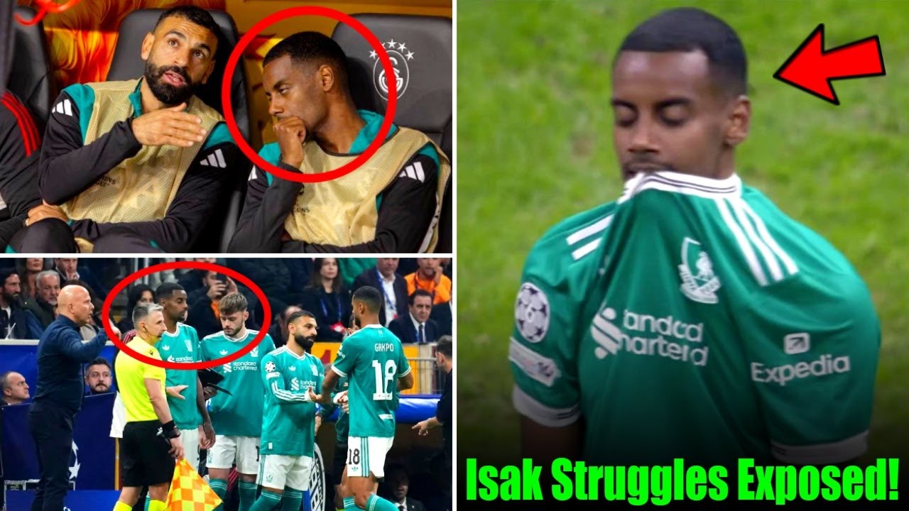 Shocking Alexander Isak Stats After Liverpool Lose To Galatasaray ...