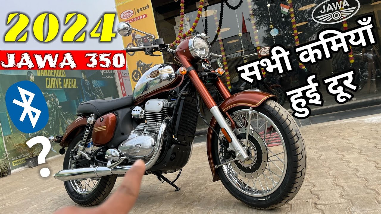 This All New Jawa 350 New Model 2024 Detailed Review | Price Exhaust ...