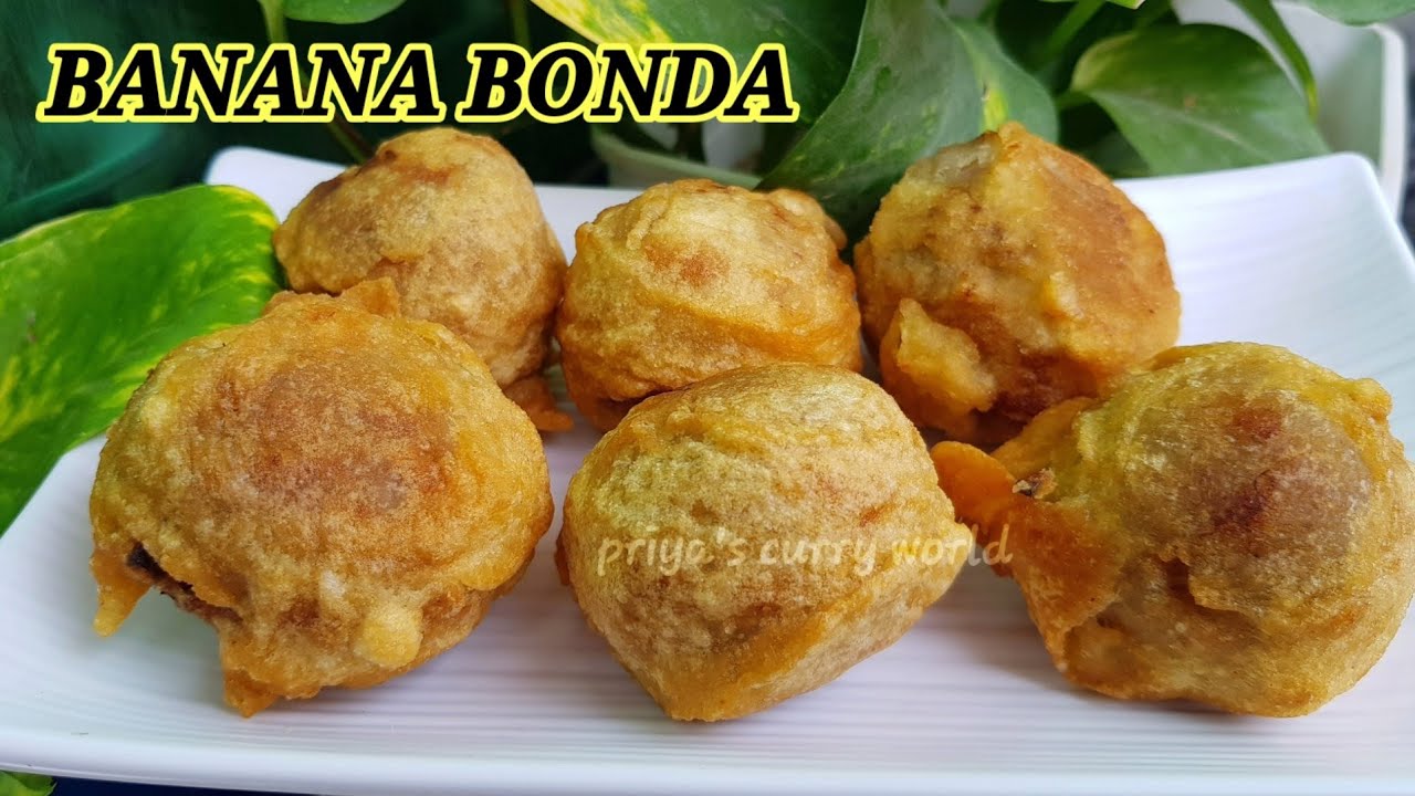 Sweet banana bonda|Banana bonda |Banana bonda recipe - YouTube