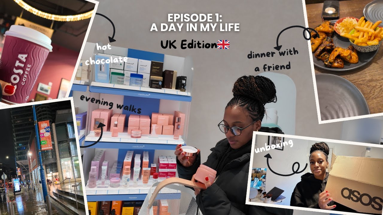 VLOG 01: A DAY IN MY LIFE| UNBOXING| SHOPPING| DINNER WITH A FRIEND ...