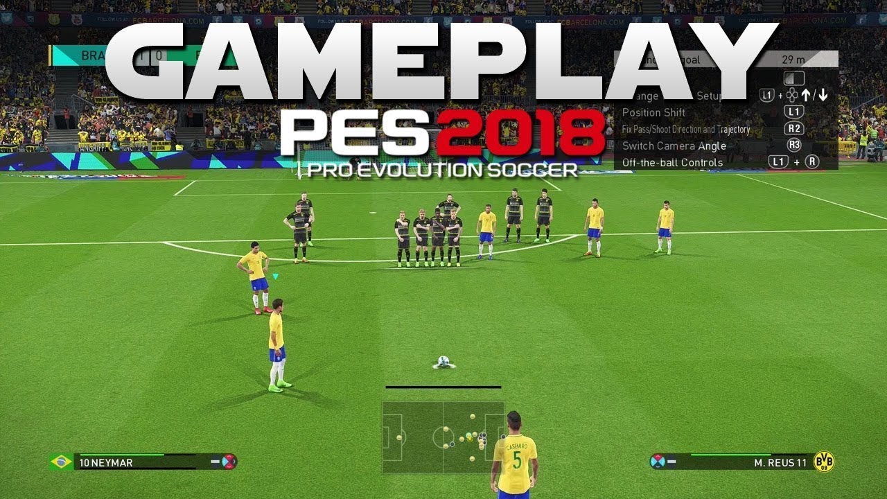 PES 2018 DEMO, BEST GAMEPLAY EVER?? PRO EVOLUTION SOCCER 2018 REVIEW ...