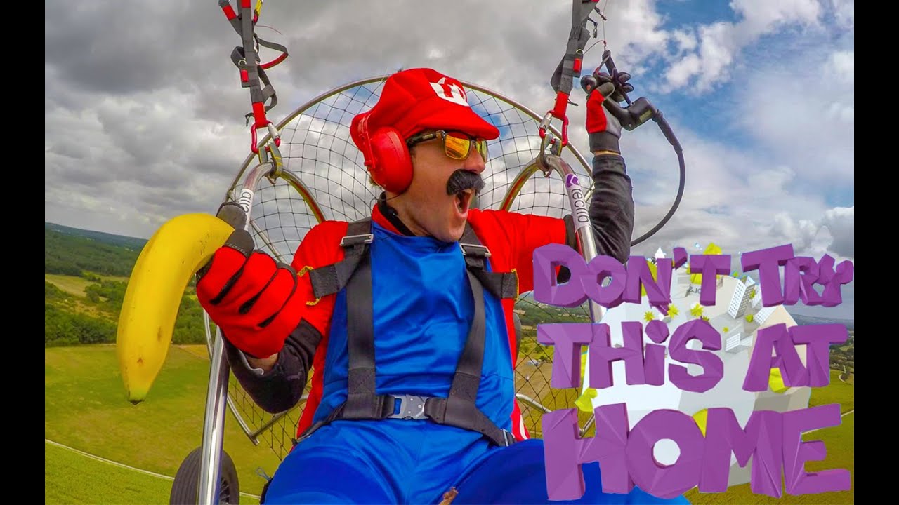 Flying Mario Kart - YouTube