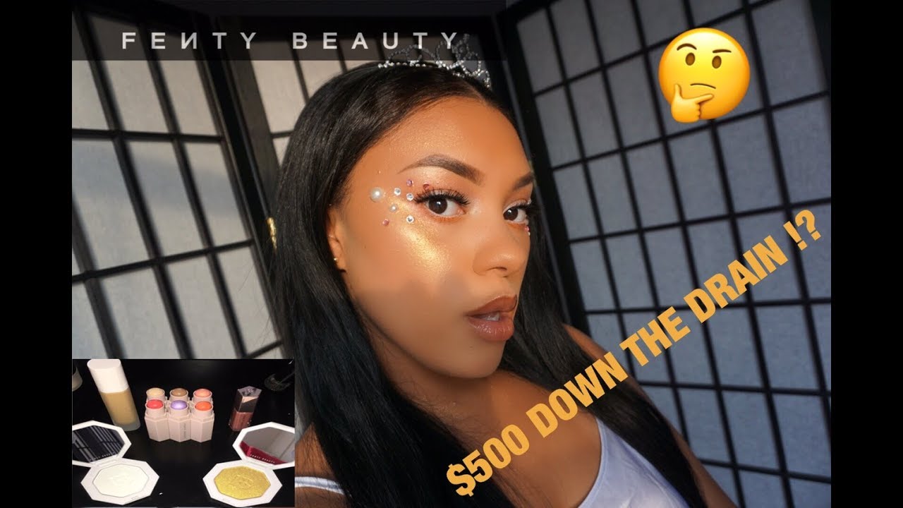 FENTY BEAUTY FULL FACE MAKEUP TUTORIAL |FIRST IMPRESSION| ! - YouTube