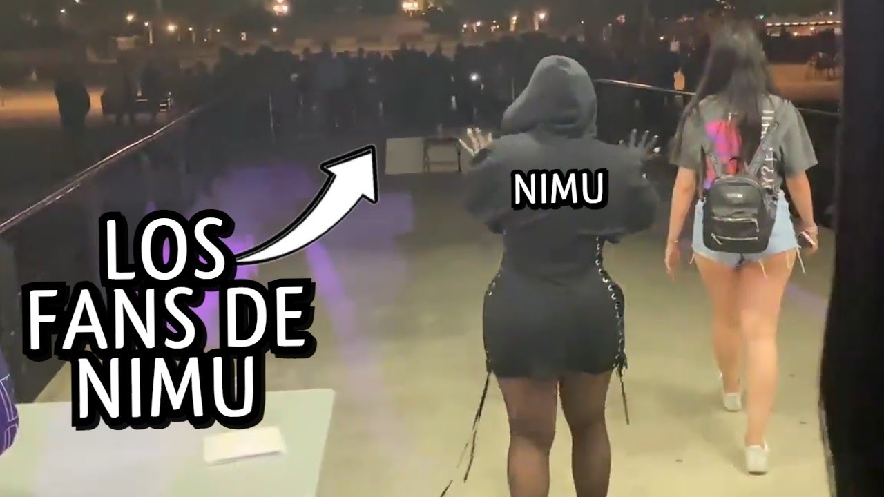 Nimu Sale A Saluda A Sus Fans Es Humilde 🧐 Youtube