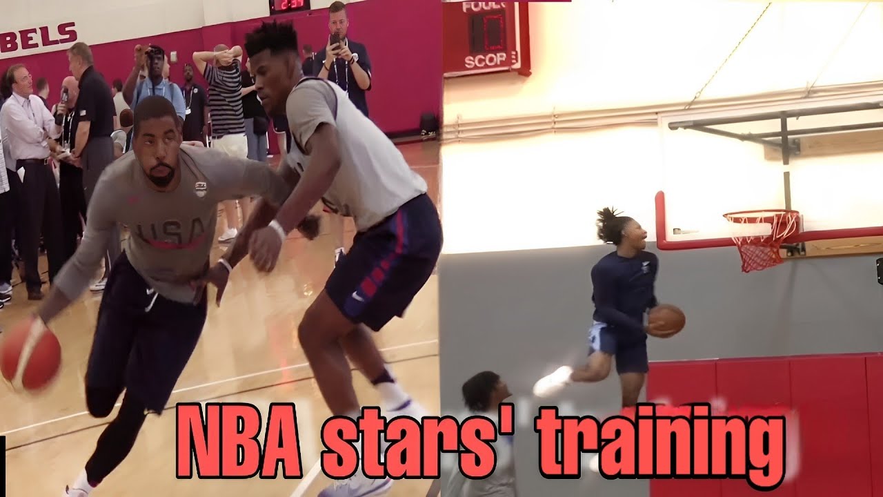NBA Stars' Training Like Champions: 1vs1 and Team Sessions - YouTube