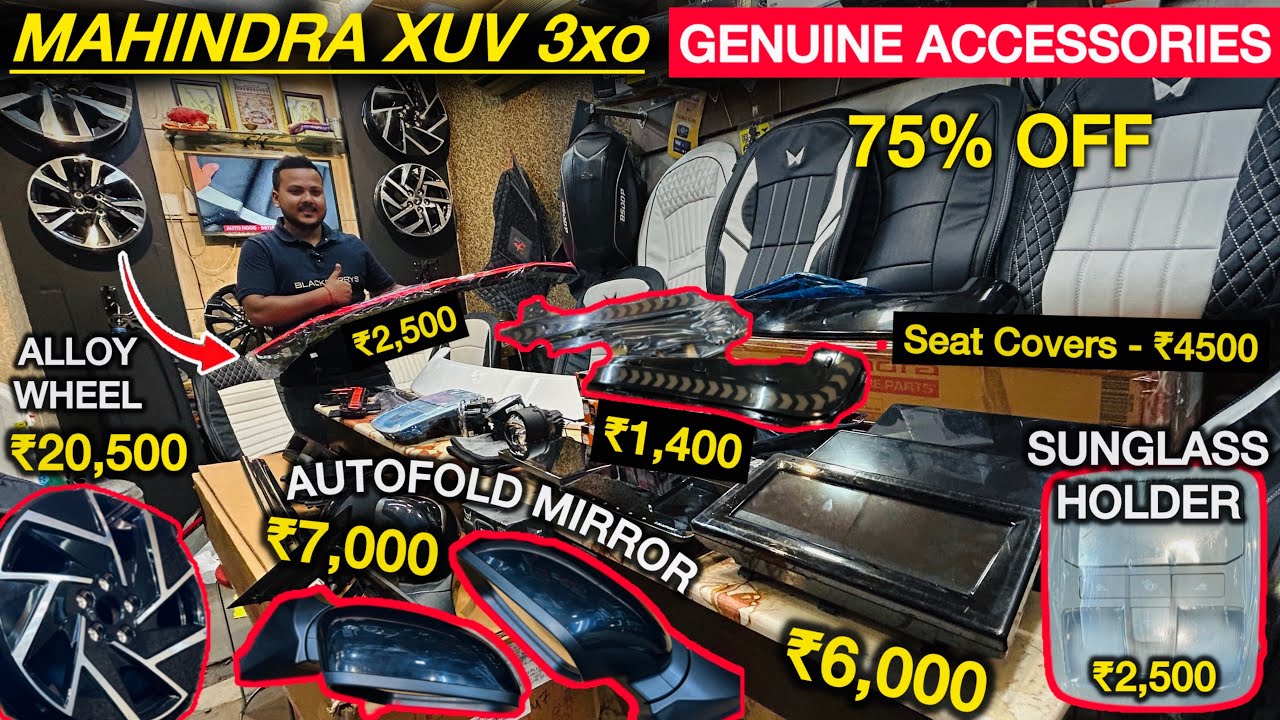 Mahindra XUV 3xo Genuine Accessories || Xuv 3xo Modified || Xuv 3xo ...