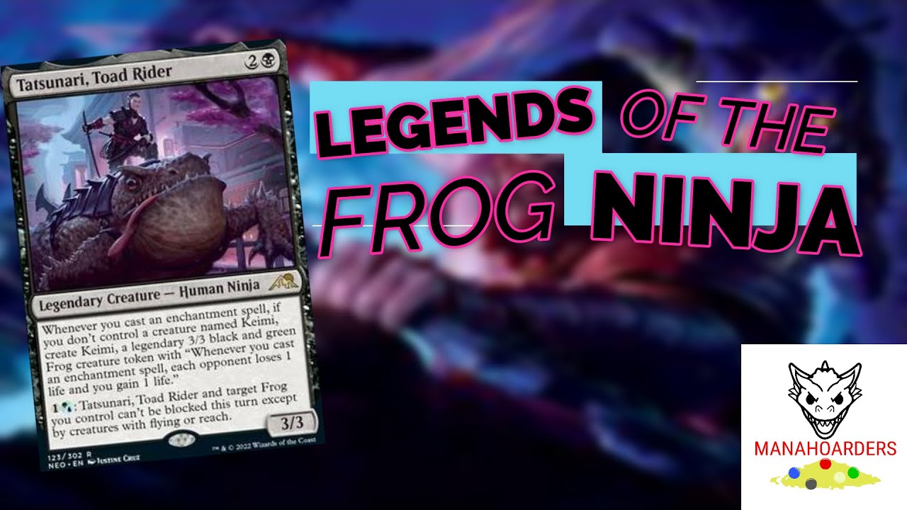 NEW Commander Deck Tech: Tatsunari, Toad Rider - YouTube