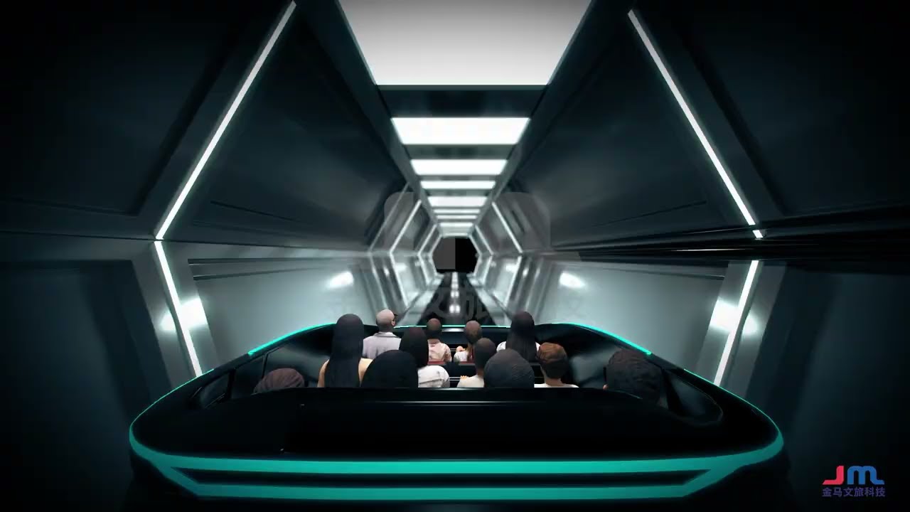 Jinma Rides' Immersive Attraction - Motion Dark Ride - YouTube