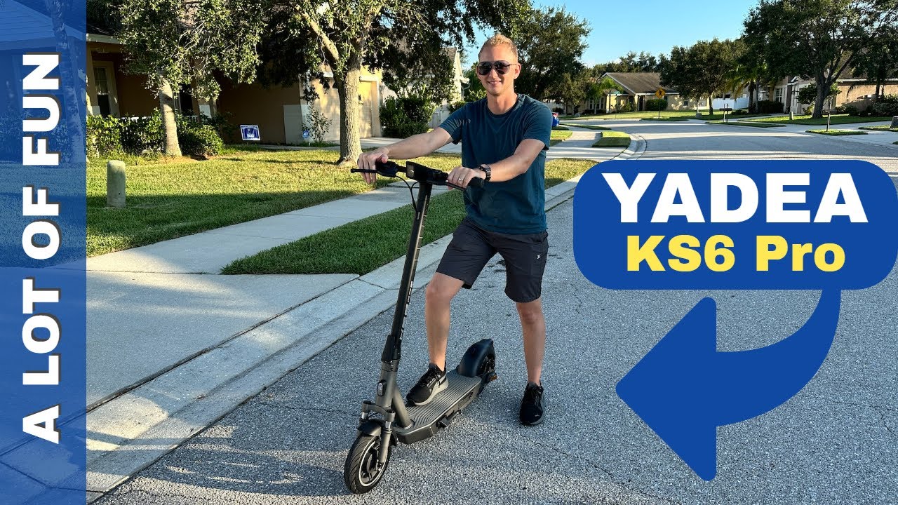 YADEA KS6 Pro Electric Scooter | eBike Reviews - YouTube