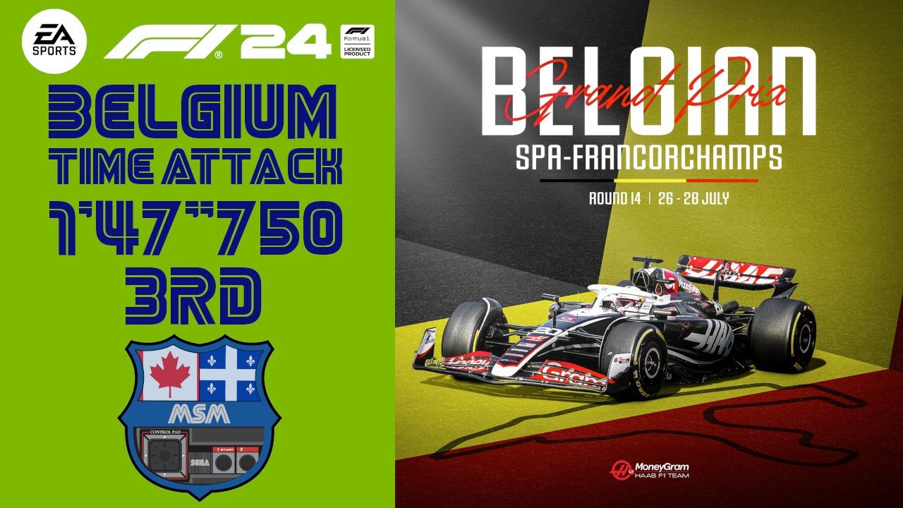 F1 2024 [PC] Belgian GP - Belgium [1'47"750] 3rd | Master System ...