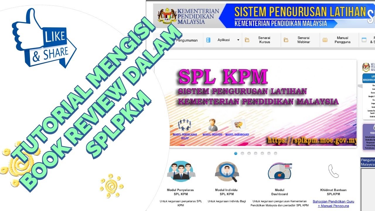 Tutorial Cara Mengisi Book Review | Pembacaan Buku dalam SPLKPM - YouTube