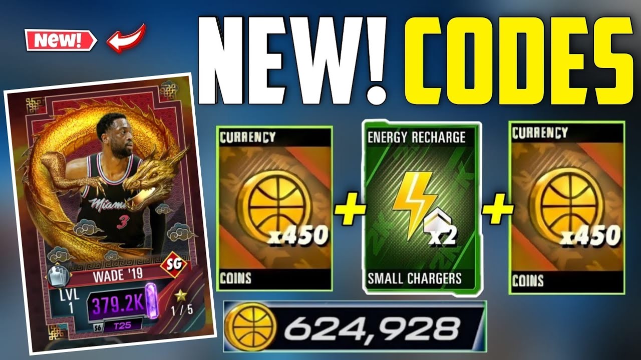 WADE'19⚠️ NBA 2K MOBILE CODES 2024 - NBA 2K MOBILE REDEEM CODES - CODES ...
