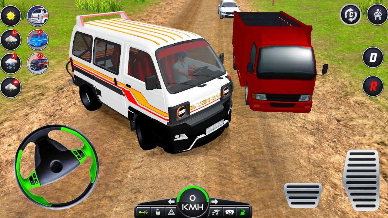 Real Van Driving Simulator Games 3D - Mini Coach Bus Offroad Driving ...