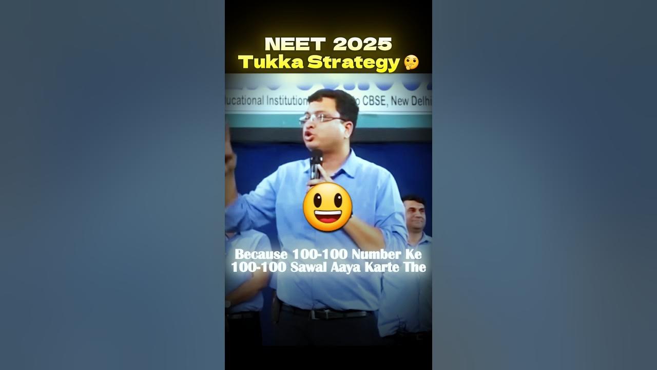 NEET 2025 Tukka Strategy by @MotionNEET @MotionNEET NEET 2025 Strategy #neet #neet2025 #shorts ...