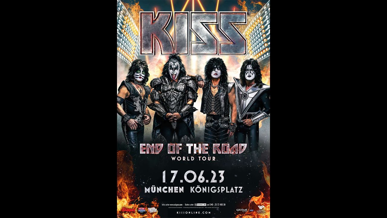 Kiss [2023-06-17] Königsplatz, Munich, Germany [Full Show] - YouTube