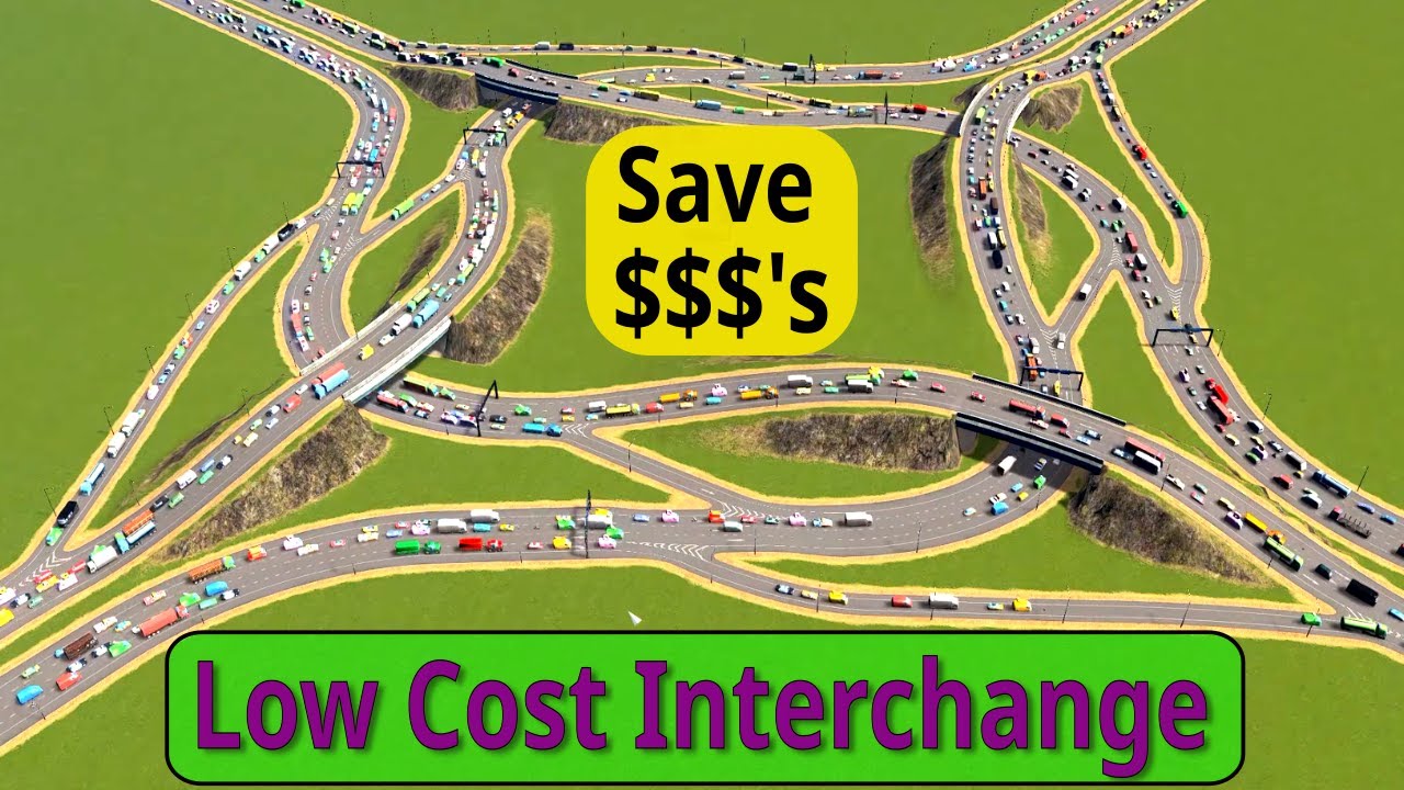 Low Cost Interchange, the 4-Way Vollavia - YouTube