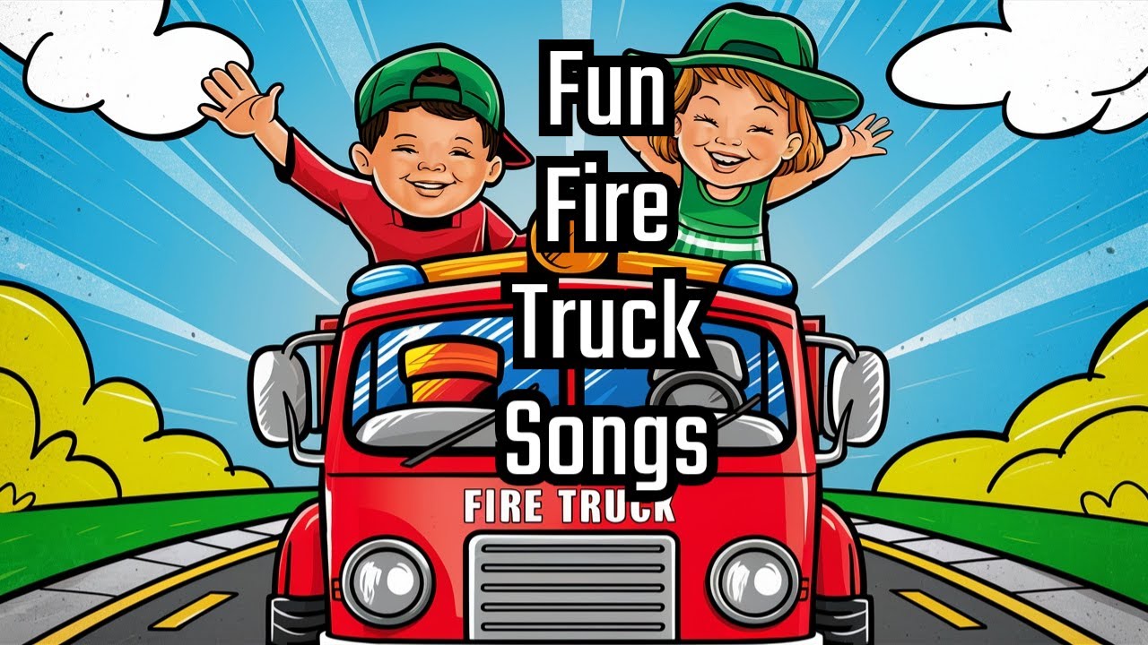 Fire Truck Song - Fun Fire Truck Nursery Rhymes for Kids! - YouTube