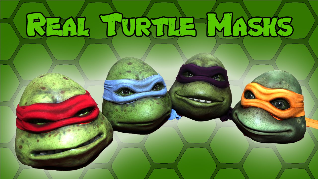 The Prop Shop Site Ninja Turtle Masks *COMPLETE* - YouTube