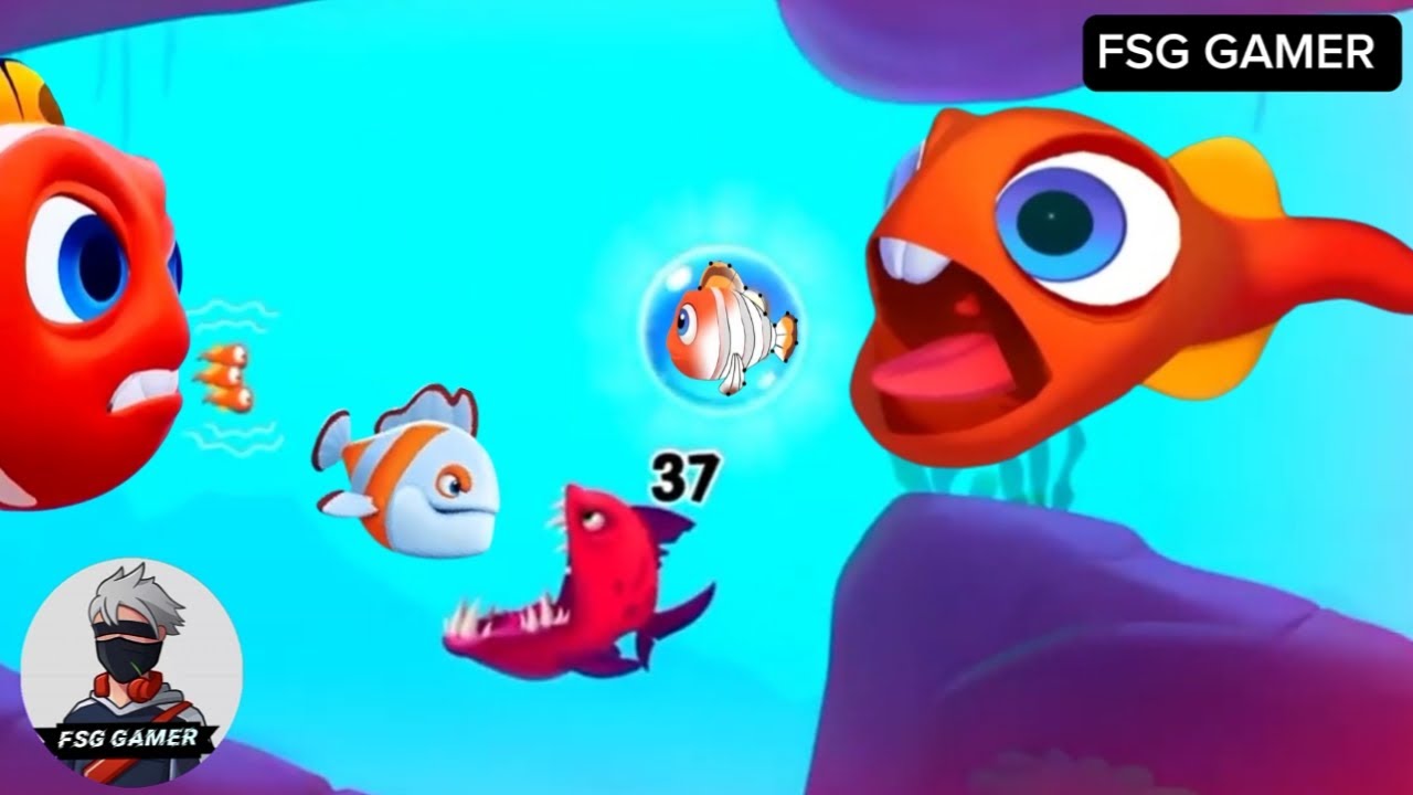 Fishdom Ads new trailer 12.8 update Gameplay hungry fish video - YouTube