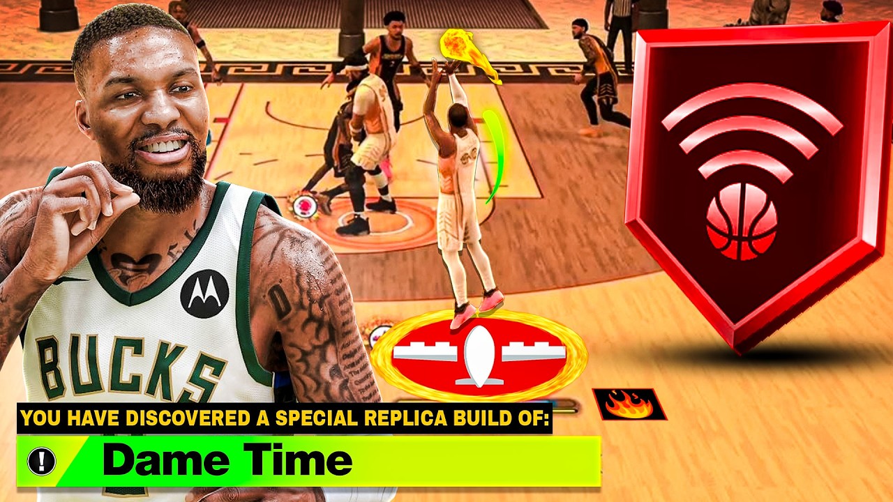 DAMIAN LILLARD BUILD is AMAZING in NBA 2K25 - 99 3PT - LEGEND LIMITLESS ...