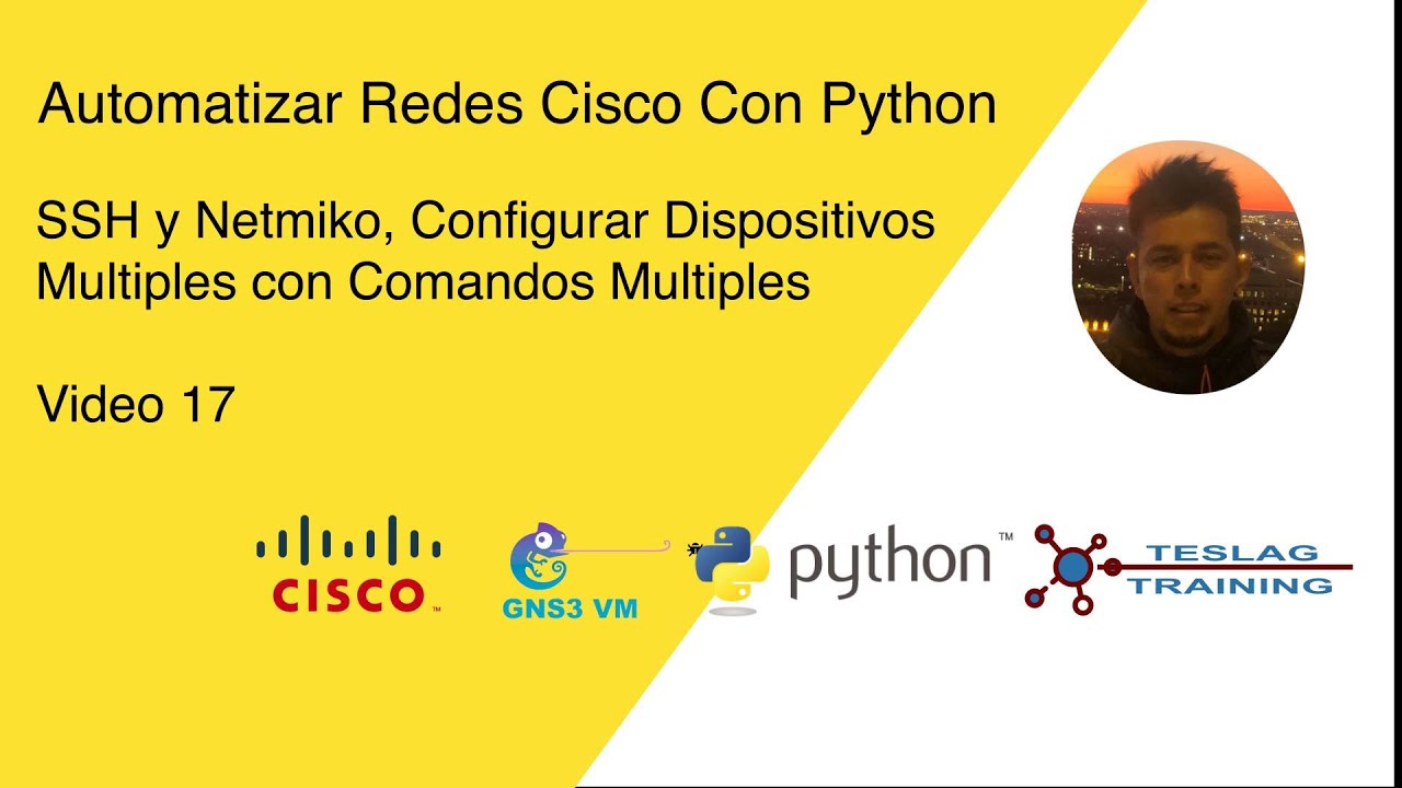 SSH y Netmiko Configurar dispositivos multiples con comandos Multiples Video 17 - YouTube