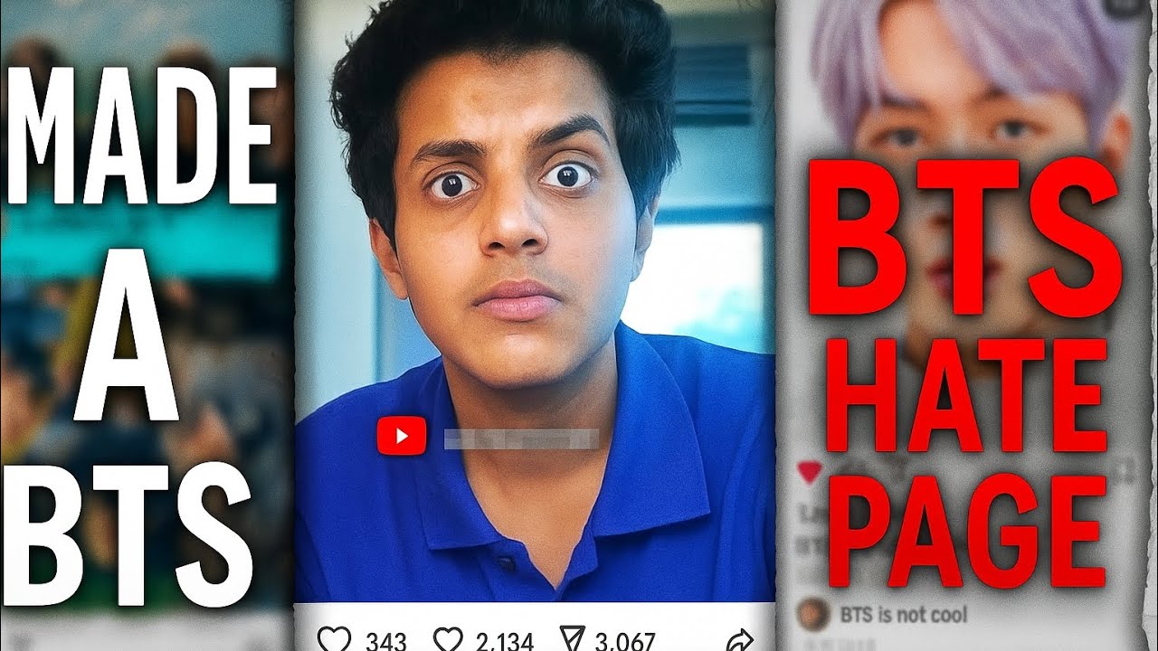 I Made a BTS Hate Page for 7 Days (For just experiment ) - YouTube
