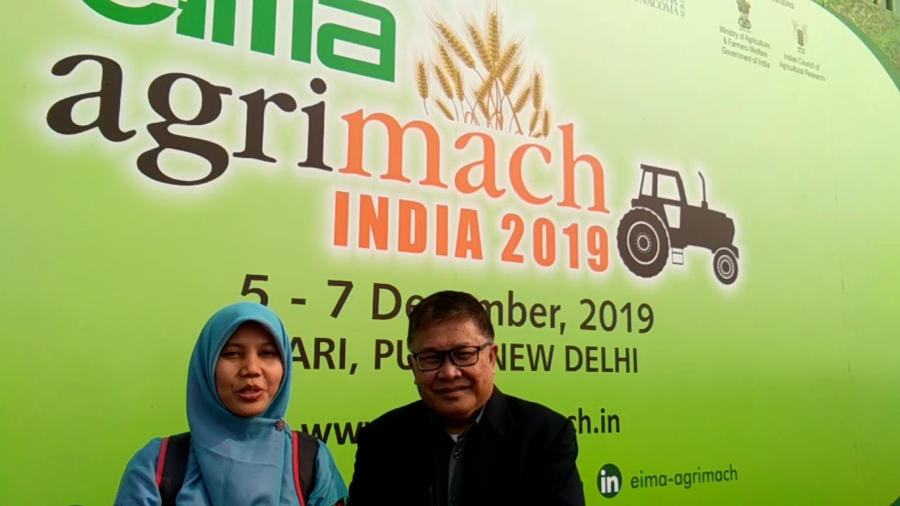 Pameran Alat Mesin (Alsintan) - traktor pertanian EIMA AGRIMACH INDIA 2019 - YouTube