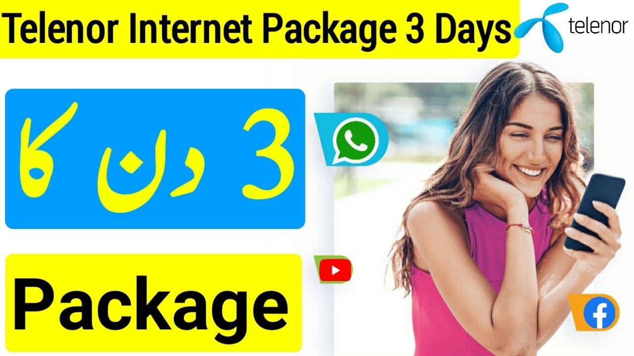 Telenor Internet Package 3 Days | Telenor Internet Package | Telenor 3 ...