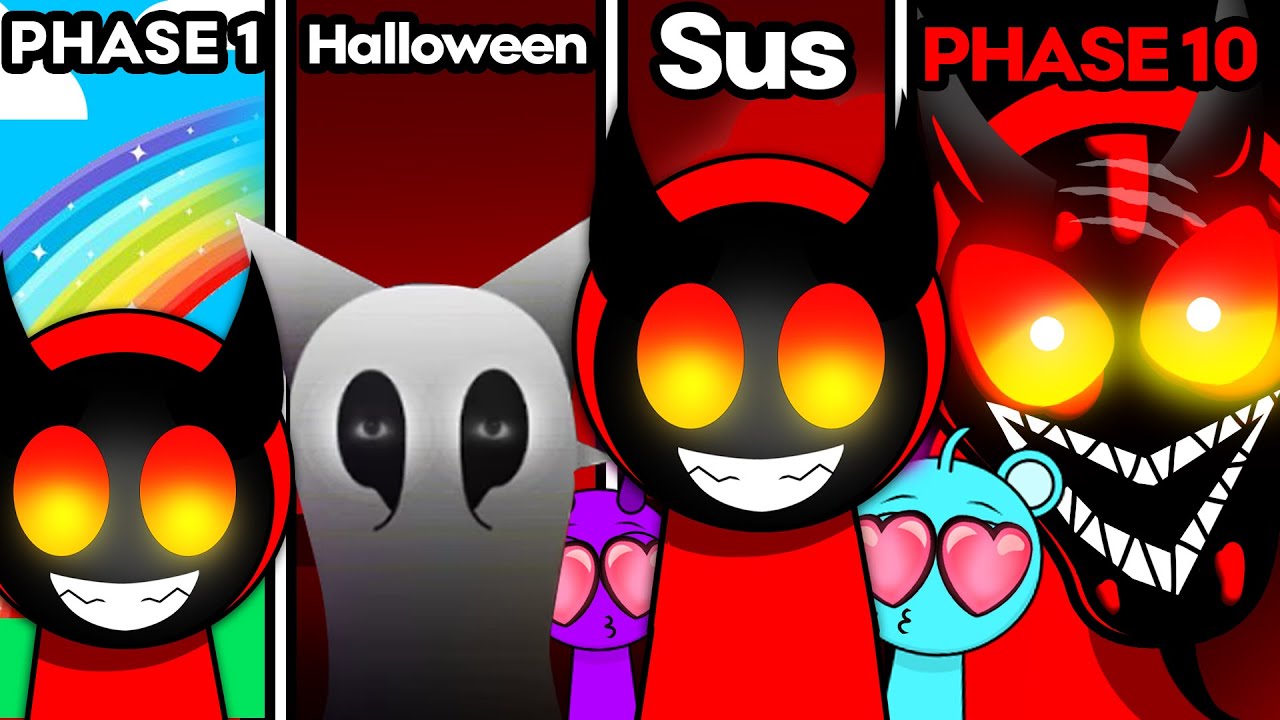 The EVOLUTION Of Sprunki.... - YouTube