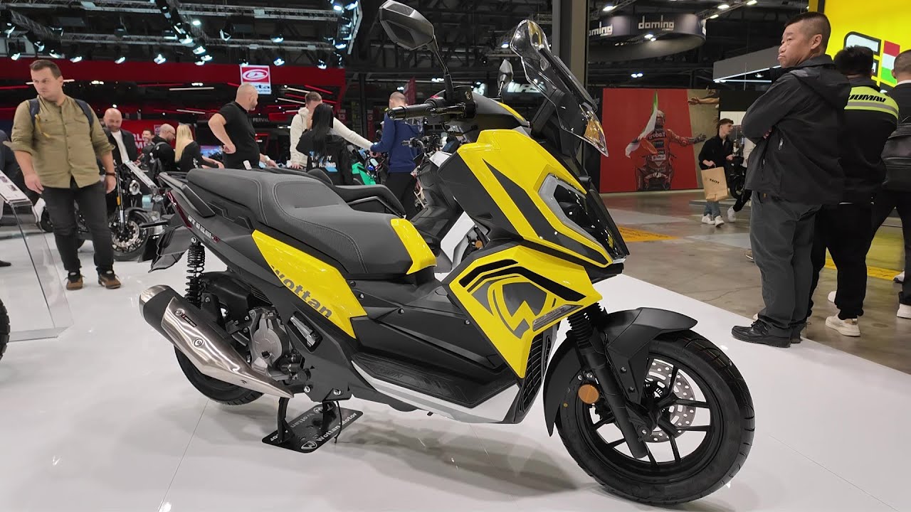Made in China WOOTAN STORM 125cc scooter 2025 - YouTube